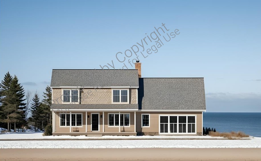Cape Cod-Style Home - 1880SF - 2-floors | Sumer Innovations