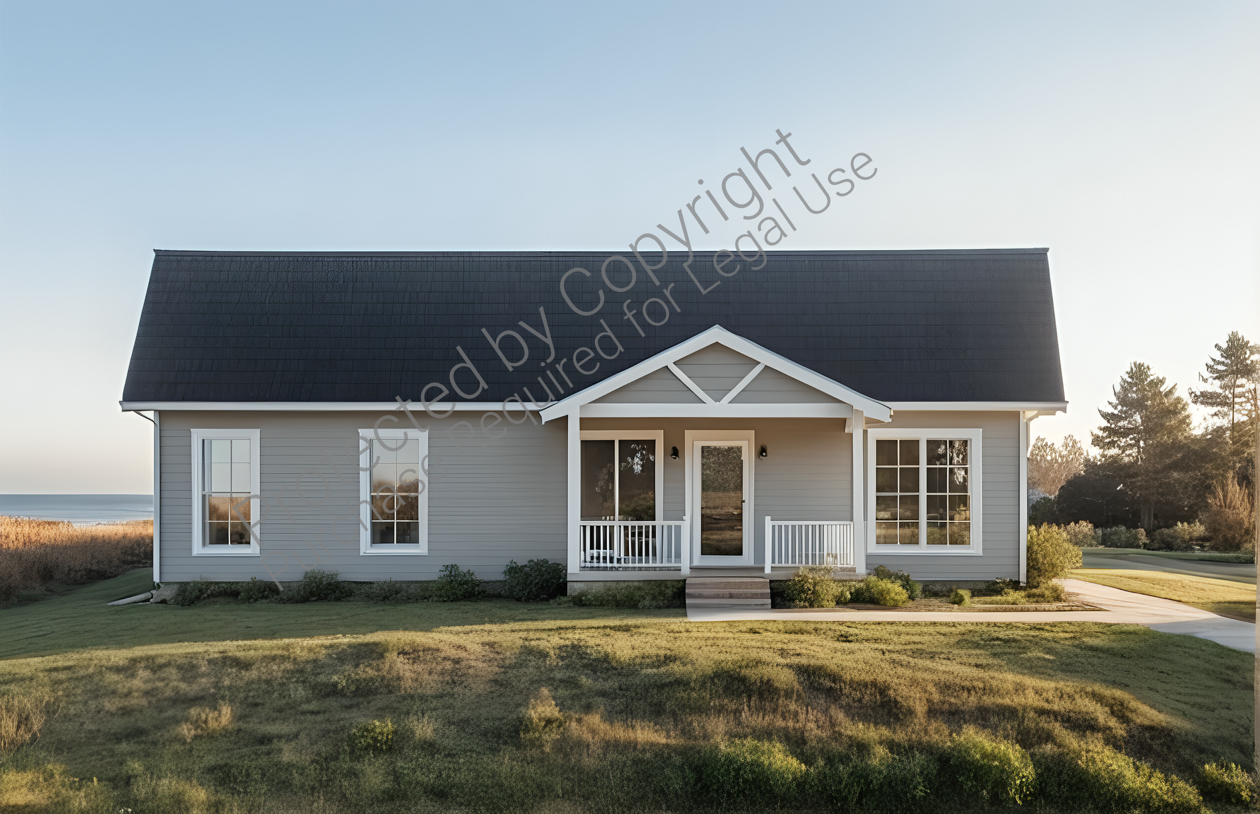 Cape Code-Style Home - 1,000 SF - 1-floor | Sumer Innovations