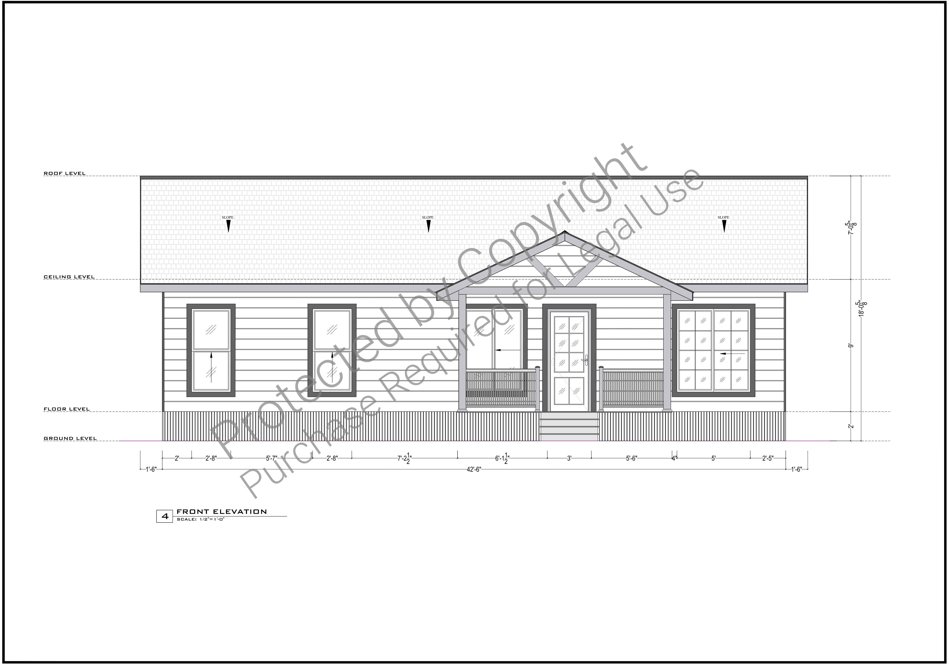 Cape Code-Style Home - 1,000 SF - 1-floor | Sumer Innovations